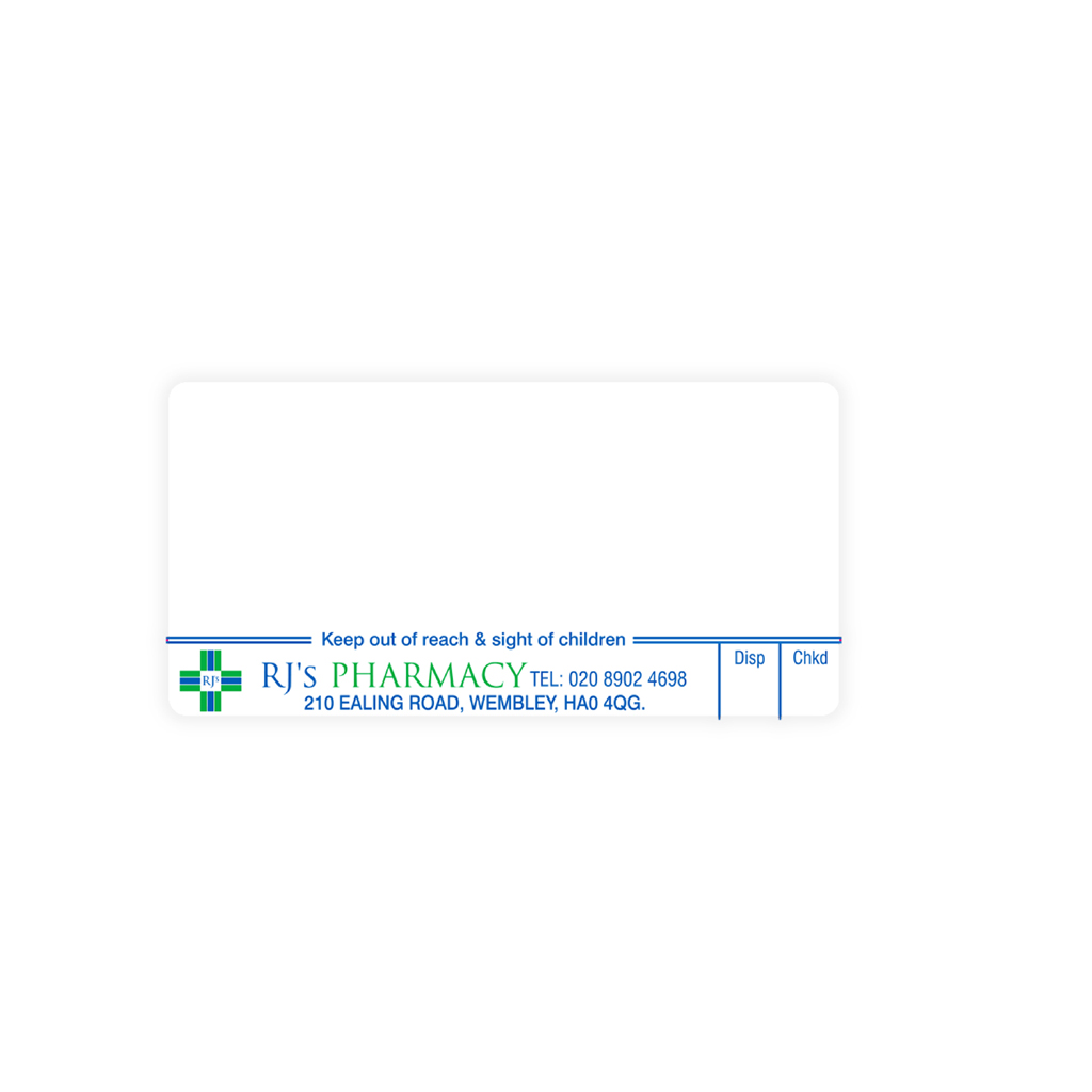 Jade Group (RJ Pharmacy) Labels | EMT Healthcare